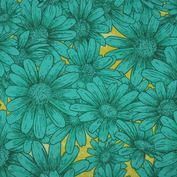 LuLaRoe | Dresses | New Lularoe Green Daisy Floral Julia Dress A5 ...